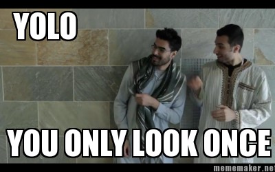 Meme Maker - YOLO YOU ONLY LOOK ONCE Meme Generator!