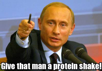 Meme Maker - Give that man a protein shake! Meme Generator!