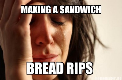 Meme Maker - MAKING A SANDWICH BREAD RIPS Meme Generator!