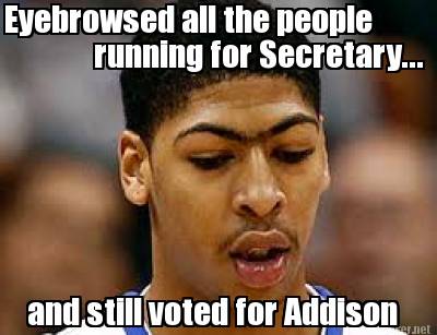 Meme Maker - Eyebrowsed all the people running for Secretary... and ...