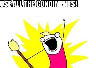 Meme Maker - USE ALL THE CONDIMENTS! Meme Generator!