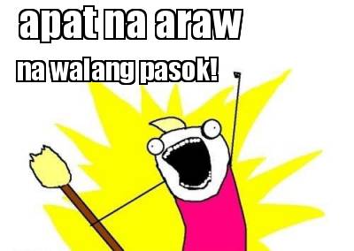 Meme Maker - apat na araw na walang pasok! Meme Generator!