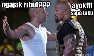 Meme Maker - ngajak ribut??? ayok!!! sapa taku Meme Generator!