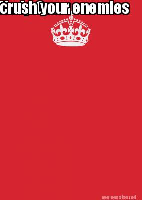 Meme Maker - Keep Crom and crush your enemies Meme Generator!