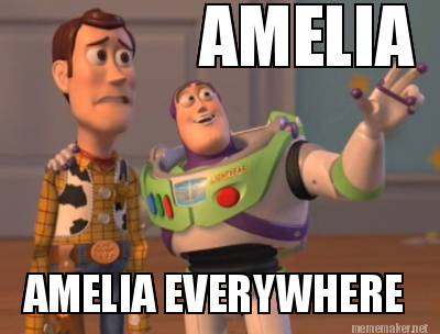 Meme Maker - AMELIA EVERYWHERE AMELIA Meme Generator!