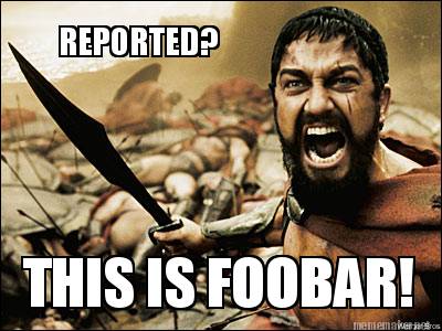 Meme Maker - REPORTED? THIS IS FOOBAR! Meme Generator!