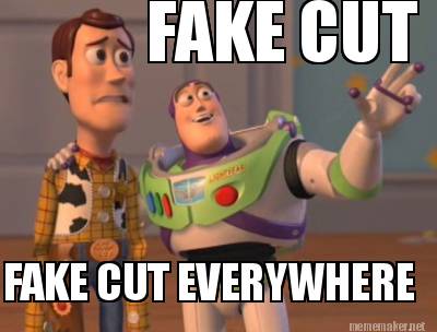 Meme Maker - FAKE CUT FAKE CUT EVERYWHERE Meme Generator!