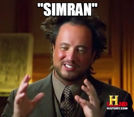 Meme Maker - "Simran" Meme Generator!
