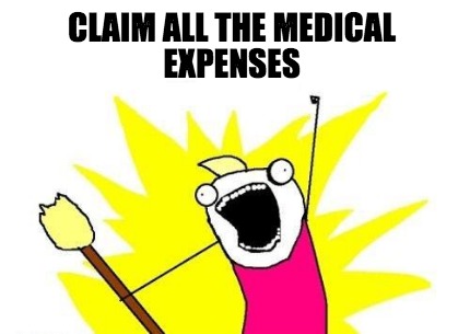 Meme Maker - claim all the medical expenses Meme Generator!