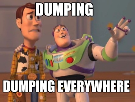 Meme Maker - Dumping Dumping everywhere Meme Generator!