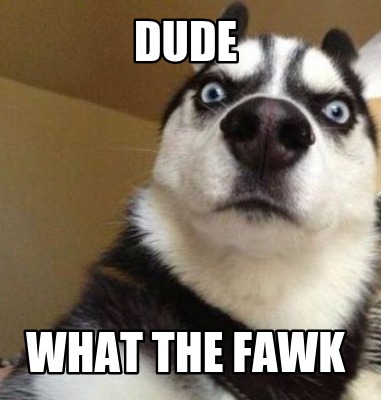 Meme Maker - Dude What the FAWK Meme Generator!