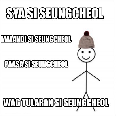 Meme Maker - sya si seungcheol Wag tularan si Seungcheol Malandi si ...