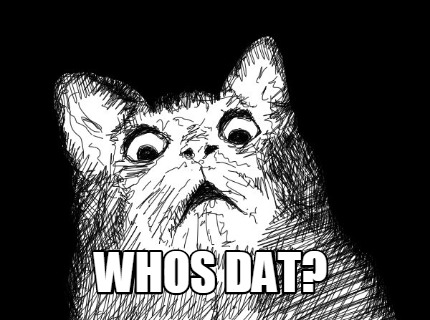 Meme Maker - WHOS DAT? Meme Generator!