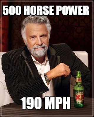 Meme Maker - 500 horse power 190 mph Meme Generator!