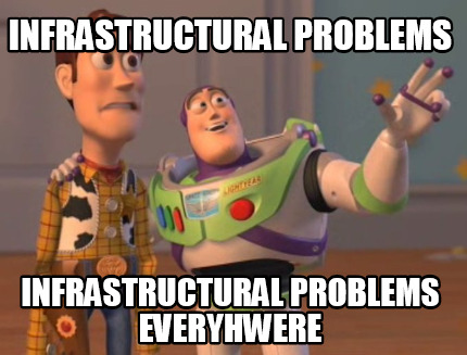 Meme Maker - INFRASTRUCTURAL problems infrastructural problems ...