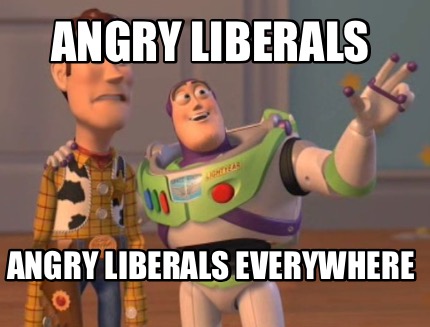 Meme Maker - Angry liberals Angry liberals everywhere Meme Generator!