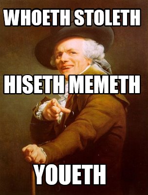 Joseph Ducreux Meme Blank