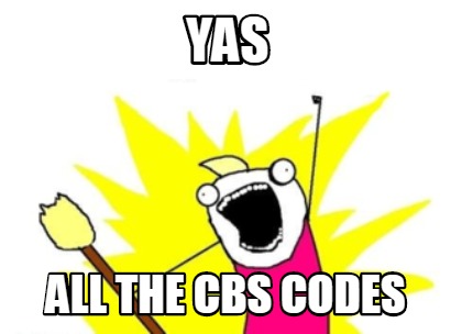 Meme Maker - yas ALL THE CBS CODES Meme Generator!