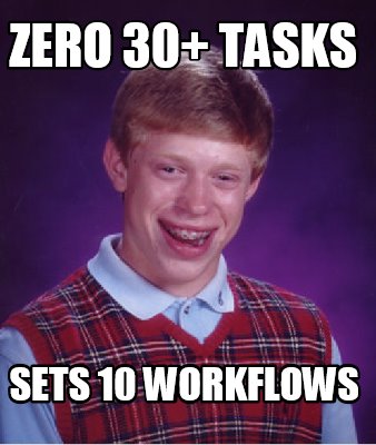 Meme Maker - Zero 30+ tasks Sets 10 workflows Meme Generator!