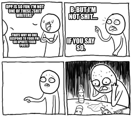 Overconfident Alcoholic Meme Generator