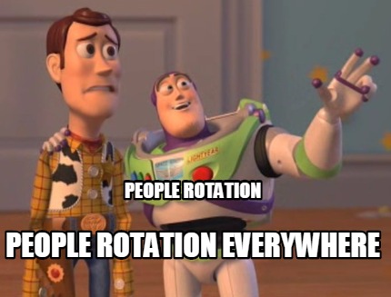 Meme Maker - People rotation People rotation everywhere Meme Generator!