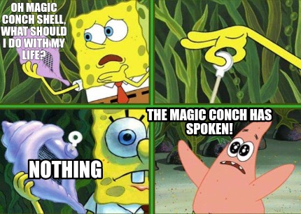 Magic Conch Shell Nothing