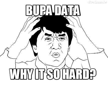 Meme Maker - bupa data why it so hard? Meme Generator!