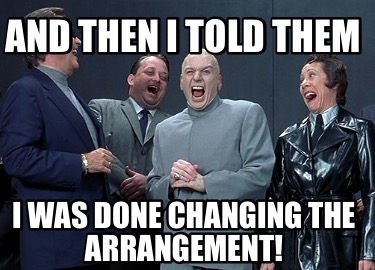 Dr Evil Meme Template