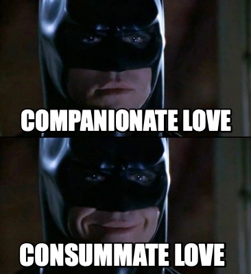 Meme Maker - Companionate love consummate love Meme Generator!