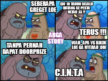 Meme Maker - selamat datang di salty spitoon, seberapa greget kamu ...