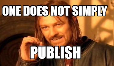 One Does Not Simply Meme Generator