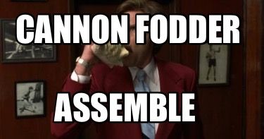 Meme Maker - Cannon Fodder Assemble Meme Generator!