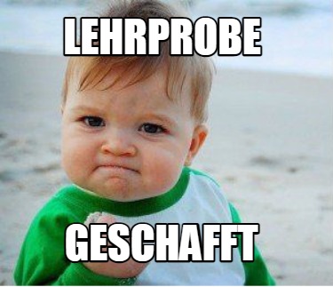 Meme Maker - Lehrprobe geschafft Meme Generator!