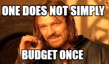 Meme Maker - one does not simply budget once Meme Generator!