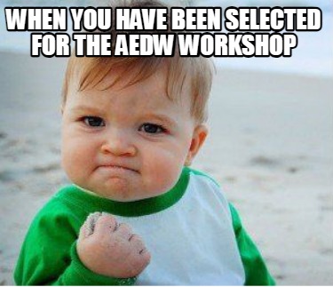 Meme Maker - When you have been selected for the AEDW WORKSHOP Meme ...