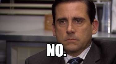 Michael Scott Noooooo Gif