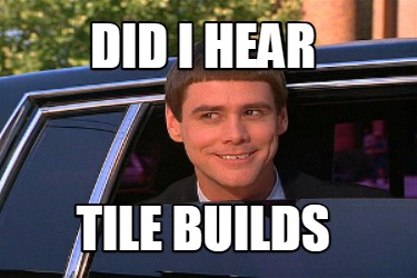 Meme Maker - DID I HEAR TILE BUILDs Meme Generator!