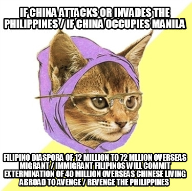 Meme Maker - If China Attacks or Invades the Philippines / If China ...