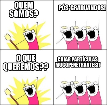 Meme Maker - Quem somos? O que queremos?? Criar partículas ...