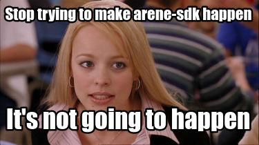 Meme Maker - Alena stop trying to make fetch happen Meme Generator!