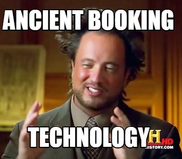 Meme Maker - Ancient booking technology Meme Generator!