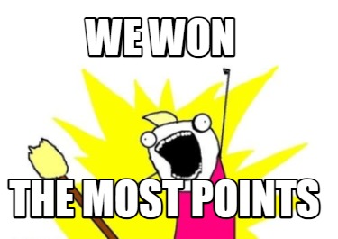 Meme Maker - We won the most points Meme Generator!