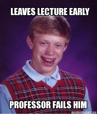 Lecture Class Memes