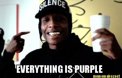 Meme Maker - EVERYTHING IS PURPLE Meme Generator!