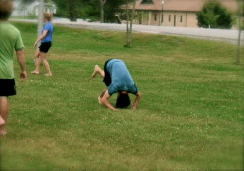 Meme Maker - Tries to do a headstand... Cant. Meme Generator at Meme Maker!